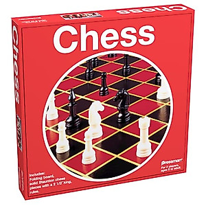 Pressman Toy Chess in Box, Red