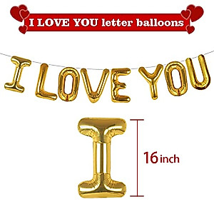 Valentine's Day Party Decorations Anniversary Decorations Valentines Day Hanging Decor Wedding Decorations I Love You Balloon Deep Red Silk Rose Petals Hanging Heart Swirls Love Bear Red Heart Balloon