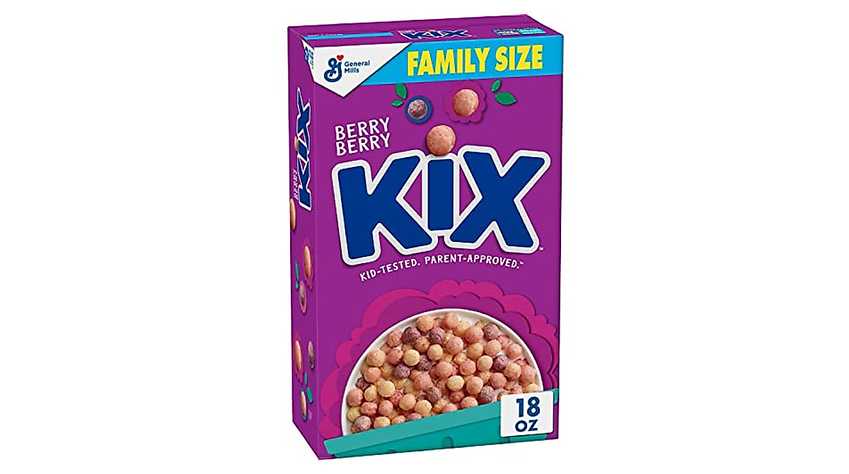 Berry Berry Kix Whole Grain Breakfast Cereal - Family Size 18 oz