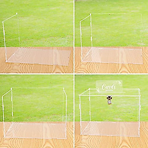 Eaezerav Acrylic Wedding Card Box with Lock, Large Clear Gift Card Box for Wedding, Envelope Box Money Box for Reception, Wishing Well Card Box for Anniversary Wedding Graduation Birthday Party