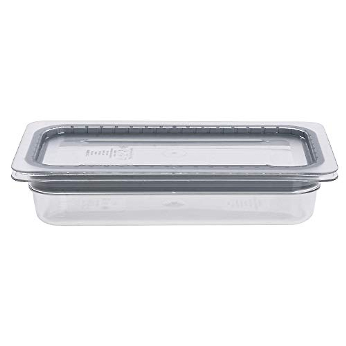 Cambro 30CWGL135 Clear Camwear 1/3 Size Food Pan GripLid