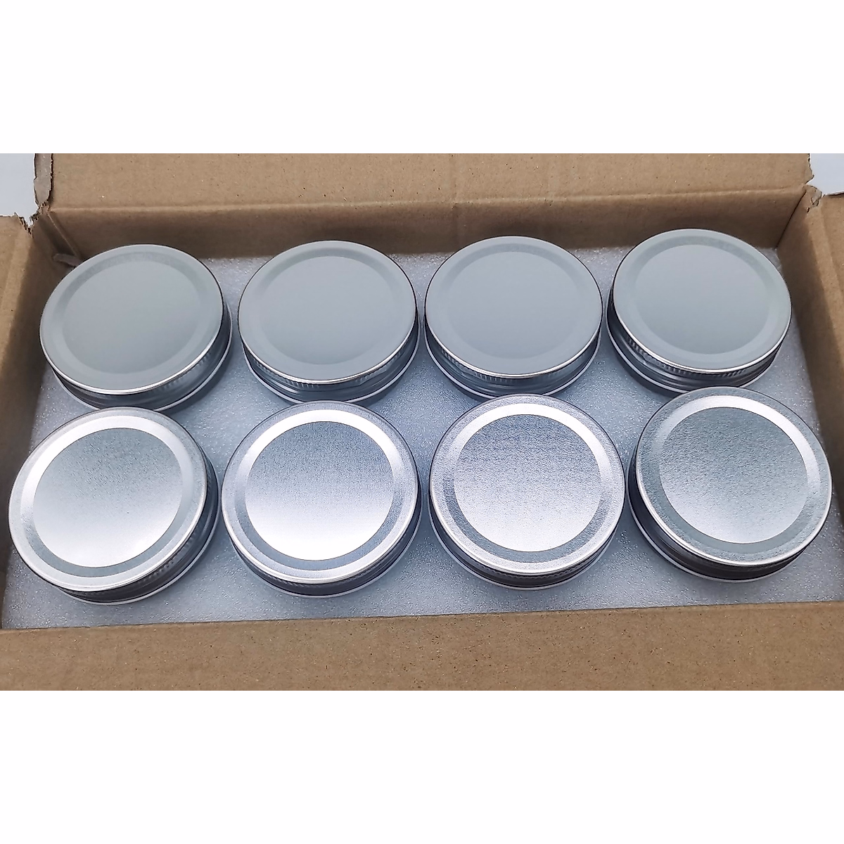 Delove 16-Pack 4oz Glass Food Storage Containers - Food Storage Jars With Lids - Wide Mouth Mini Canning Jars,Perfect for Salad Dressing,Jam,Snacks, Dips, and Meal Prep - Airtight, Leakproof