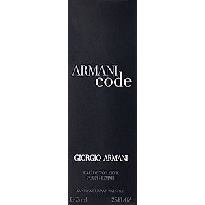 Giorgio Armani Armani Code for Men Eau De Toilette Spray, 2.5 Ounce