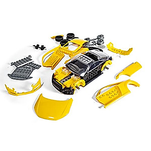 Airfix Quickbuild Audi TT Coupe Yellow Brick Building Model Kit J6034