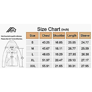 OTU Women's Waterproof Ski Jacket Snowboarding Windbreaker Warm Winter Hooded Mountain Snow Coat Large