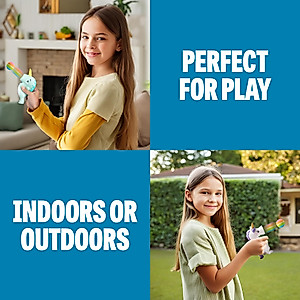 Hog Wild Bigfoot Ball Popper Toy - Includes 4 Soft Foam Balls - Squeeze to Pop Air Powered Balls Up to 20 Feet - Launcher Safe for Indoor/Outdoor Play - Party Favor Gift for Kids, Girls, Boys Ages 5+