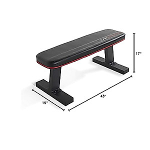 CAP Barbell Flat Utility Bench, Black