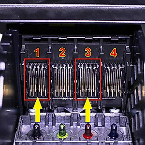 Ink Cartridge Chip Connector Holder 2Pcs CSIC Assy for WF-3720 WF-3733 WF-3730 WF 7620 7710 7720 7210