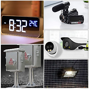 BTF-LIGHTING 100W DC-DC Voltage Reducer Waterproof Buck Converter Regulator 12V/24V Step Down to 5V 20A 100W for Golf Cart Audio Solar Energy IC Communication Devices Power Supply LED Strip Light