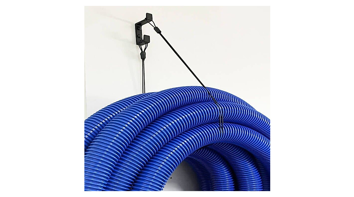 Heavy Duty Pool Hose Hanger & Garden Tool Wall Mount Hook