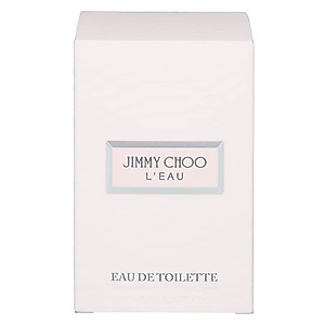 JIMMY CHOO L'Eau Eau de Toilette - Long Lasting Fragrance with notes of Bergamot, Nectarine & Cedarwood - Fruity & Musky - 1.3 fl. oz.