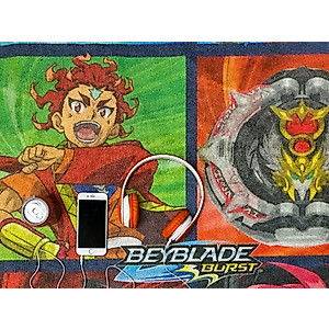 INTIMO Beyblade Burst TV Show Valt Aoi Bel Daizora Swim Pool Bath Sheet Beach Towel