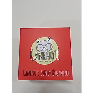 GAMENOTE Rotating Art Supply Storage Organizer, Lazy Susan Office School Supplies for Kids Desk Organizers and Homeschool Supplies Craft Caddy Classroom Organization (Small)