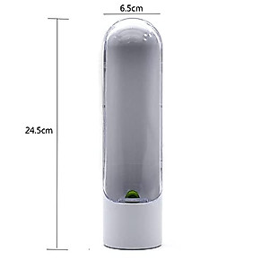 2 pcs Herb Saver Pod, Cilantro Containers For Refrigerator,Container for Freshest Produce, Herb Storage Container for Cilantro, Mint, Asparagus