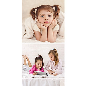 Youxuan Kids Elastics No Damage Colored Hair Bands Fashion Girls Hair Ties 1000 Count Small Size