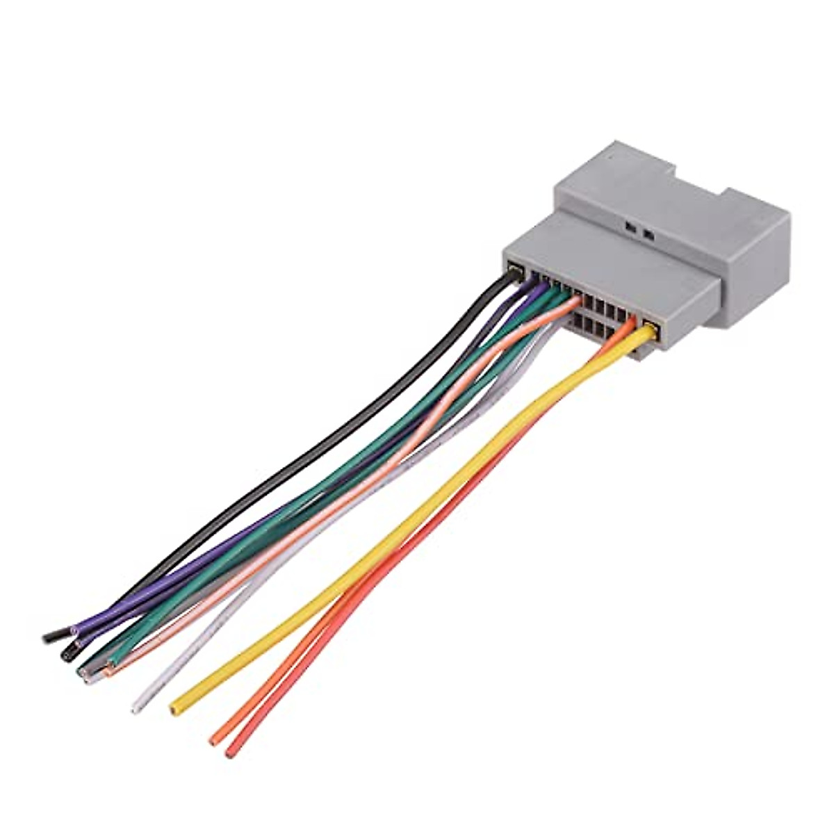 Bingfu Stereo Harness for Select 05-10 Chrysler Dodge Jeep Vehicle Models Car Stereo Radio Wiring Harness with Antenna Adapter DA62