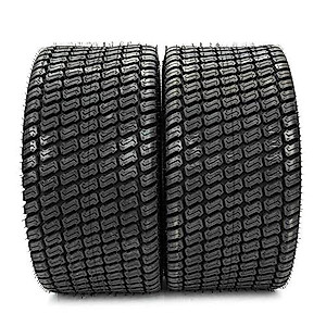 AutoForever 23x10.5-12 Lawn Garden Tractor Tires 23x10.50x12 Tubeless 4 Ply Golf Cart Turf Tires, Set of 2