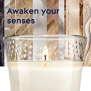 Glade Candle Jar, Air Freshener, Sheer Vanilla Embrace, 3.4 Oz