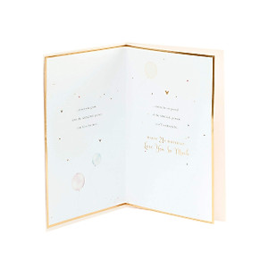UK Greetings 21st Birthday Card for Daughter with Gold Glitter
