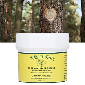 Garden Bonsai Plant Healing Paste, Tree Wound Pruning Sealer Bonsai Pruning Cutting Paste, Plants Wound Dressing for Garden Plant Grafting and Wound Treatment, Help Trees Recover Quickly ,30g