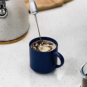 NutriMill Mix Stick - Milk Frother, Milk Foamer, Electric Whisk with Powerful Propeller