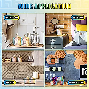 4 Pcs Crystal Glass Candy Jar with Lid Home Decorative Jar Glass Storage Bathroom Jars Jewelry Box Canister Jar for Cotton Swab Glass Jar Decor for Bathroom, Pantry, Living Room, Kitchen (Colorful)