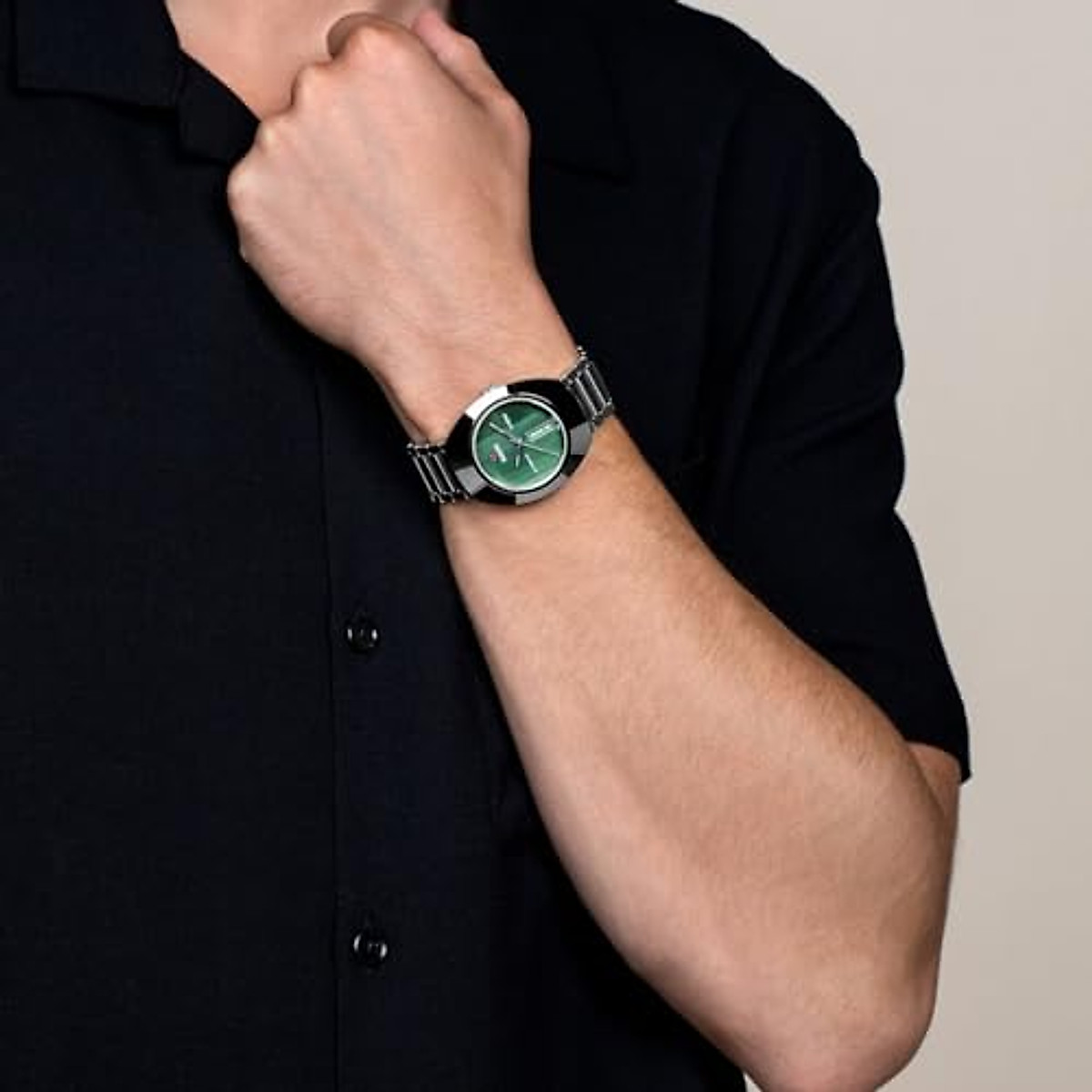 Rado DiaStar Original, Green Dial with Date Display and Swiss Automatic Movement