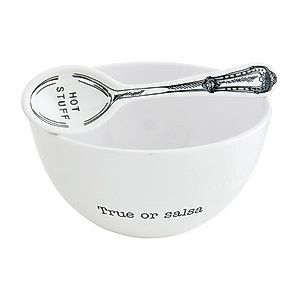 Mud Pie Melamine Bowl Set, 3" x 4.5" dia, Salsa