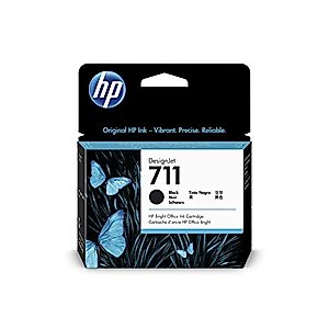 HP 711 80-ml Black Designjet Ink Cartridge (CZ133A) for HP DesignJet T120 24-in Printer HP DesignJet T520 24-in Printer HP DesignJet T520 36-in PrinterHP DesignJet printheads help you respond quickly by providing quality speed and easy hassle-free printin