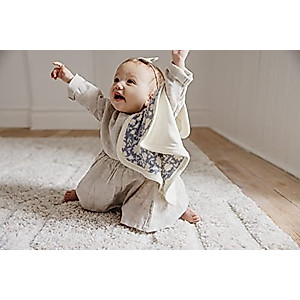 Copper Pearl 3-Layer Knit Security Blanket Set Sized 16" x 16" 2-Pack Lacie