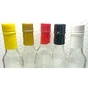 Pumpsy Concepts 24/414 Plastic CT Cap w/Dripper Orifice Reducer, for 5 oz. Woozy Bottle (Pack of 12) (Black)