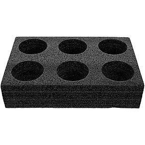 iplusmile Milk Tea Cup Holder Multi-Holes Cup Holder Pearl Wool Drink Tray Portable Drink Packing Cup Tray Cup Trays Espresso Cups Cup Carrier Trays Accessories Coffee Pearl Cotton re-usable