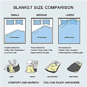 Sexy Anime Waifu Blanket Hentai Boobs Oppai Ecchi Anime Lightweight Bedding Super Soft Flannel Throw Blankets for Bed Living Room Couch Sofa, All Season Blanket for Otaku Adults