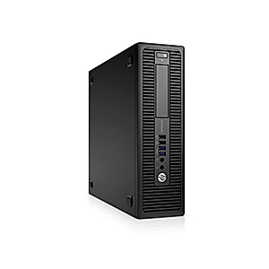 HP EliteDesk 705 G1 SFF, A6-7400B 3.5GHz, 8GB RAM, 500GB Hard Drive, DVDRW, Windows 10 Pro 64Bit (Cerfified Renewed)