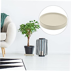 GANAZONO Mobile Flowerpot Vase Caddy Plant Stand with Wheels Plant with Wheels Square Tray Plastic Pallets for Outside Plastic Flower Pots Flower Pot Mover Rolling Plant Stand Plant Trays