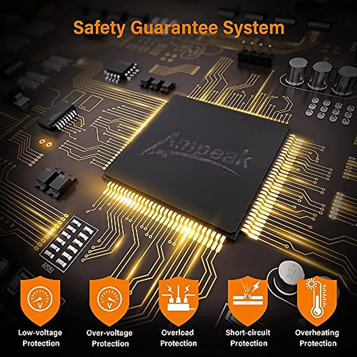 Smart DC Charge Converter Cigarette Lighter to DC8mm Waterproof IP65 to Safely and Efficiently Charge  Lithium Battery Portable Power Station Laptop Mobile Phone CPAP with 15A Fuse