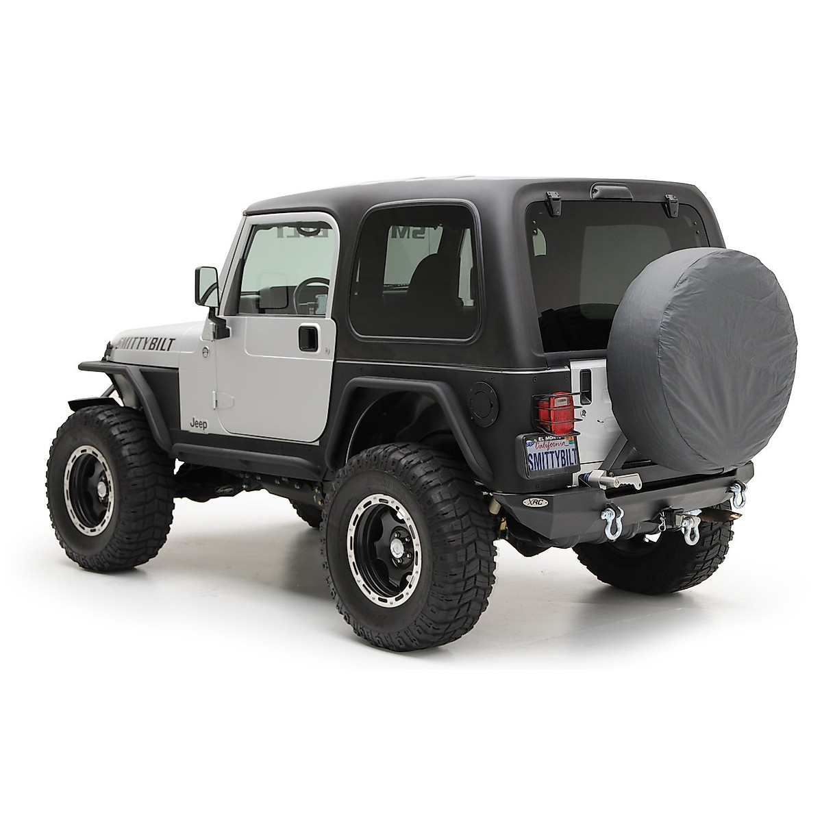 Smittybilt XRC Rear Bolt-on Flares for TJ - 76875, Textured Black