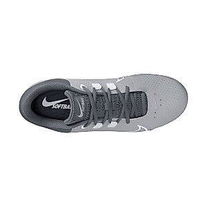 Nike Hyperdiamond 4 Pro Metal Softball Cleats Gray | White Size 10.5 Medium