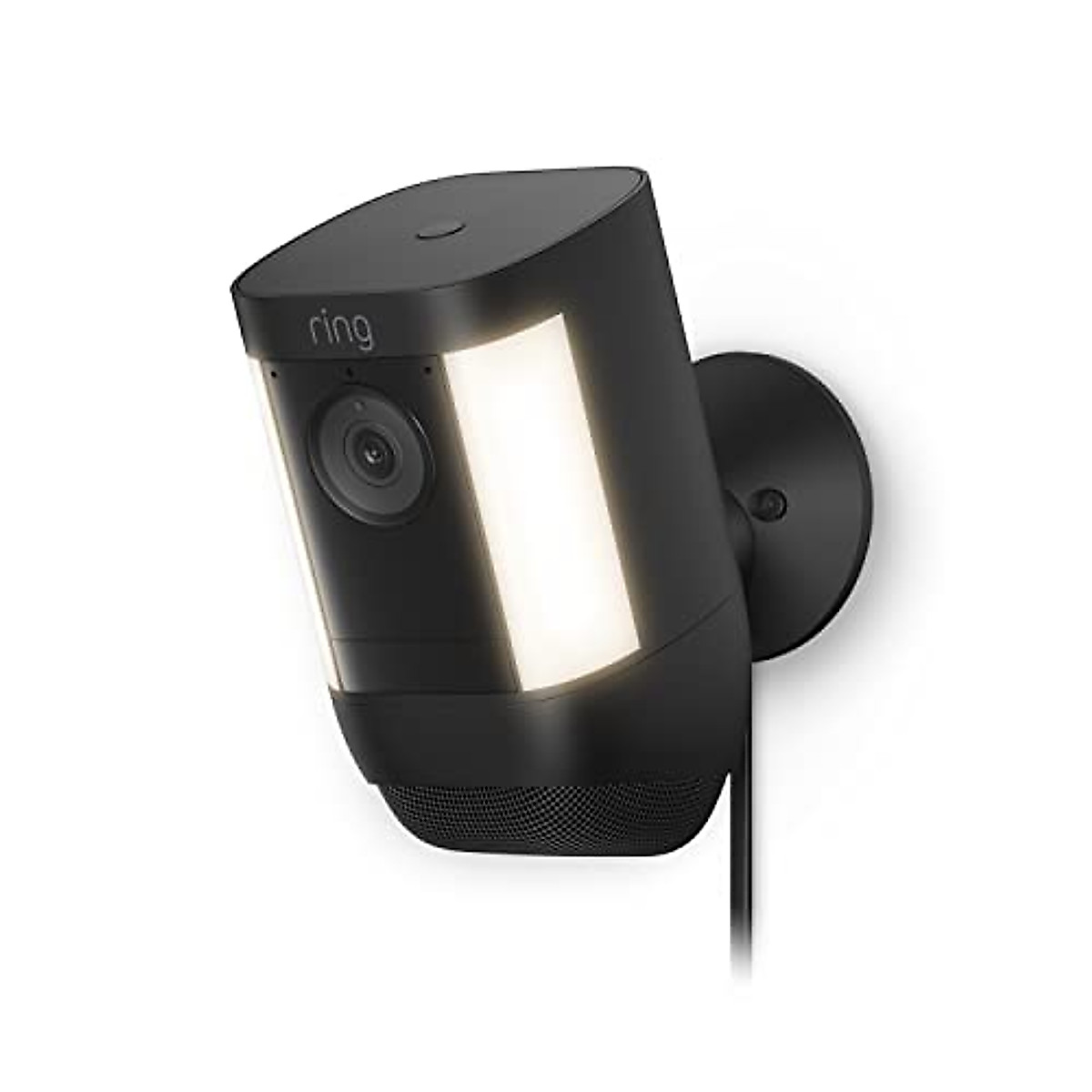 Introducing Ring Spotlight Cam Pro, Plug-In | 3D Motion Detection, Two-Way Talk with Audio+, and Dual-Band Wifi (2022 release) - Black