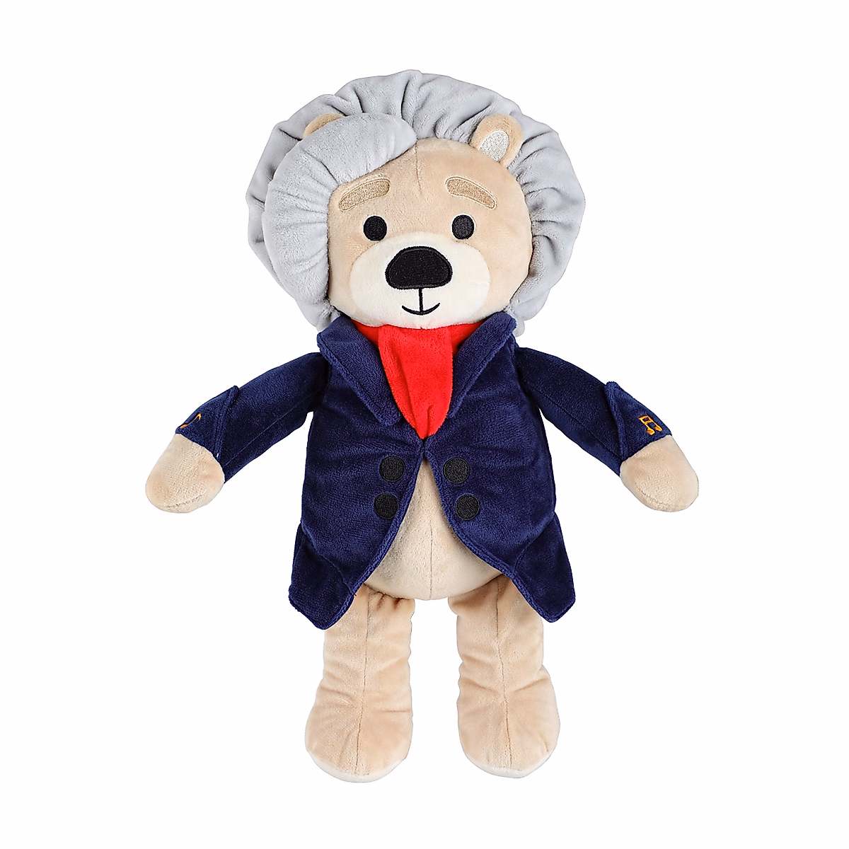 Vosego Ludwig Van Beethoven Virtuoso Bear – Plays 40 Mins of Classical Music, Educational & Soothing Musical Teddy Bear for Babies & Toddlers, Ideal