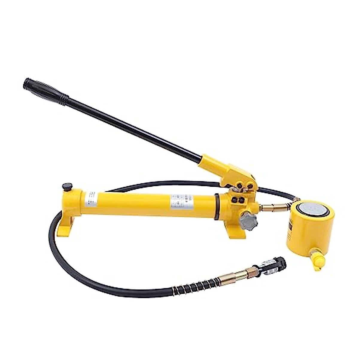 30 Ton Hydraulic Jack, Air Pump Lift Portable Power Repair Kit Auto Shop Tool with Hand Pump for Railway Vehicle Maintenance Mechanical Installation Construction Engineering