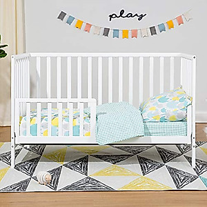 Davinci Union 4-in-1 Convertible Crib in White, Greenguard Gold Certified