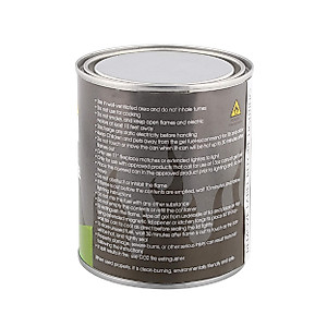 7Penn Gel Fireplace Fuel Cans, 13oz - 12 Pack Fire Pit Gel Fuel Cans for Fireplace, Fire Bowls, and Chafing Dishes