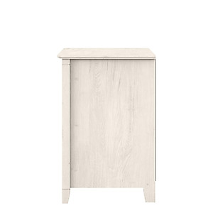 Bush Furniture Key West 2 Drawer Lateral File Cabinet in Linen White Oak | Document Storage for Home Office | Accent Chest with Drawers