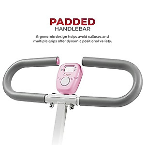 Sunny Health & Fitness Upright Row-N-Ride® Exerciser in Pink – P2100