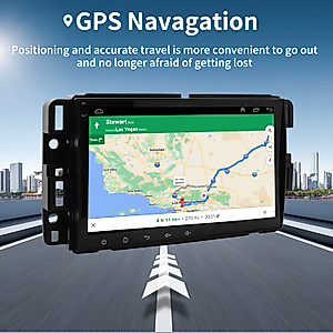 2023 New Android 12 Replacement Radio for Chevy Silverado GMC Acadia Buick Enclave Car Stereo,Bruynic 8" IPS Touchscreen Head Unit With Car Play, Android Auto & Mirroring Come with a AHD Backup Camera