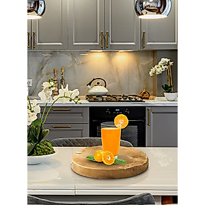 12 x 1 3/4in Round Teak Board