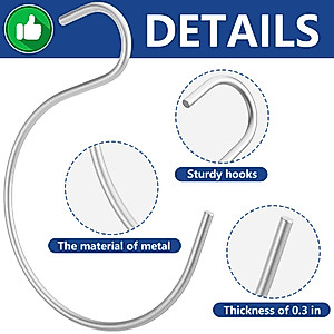 4 Pcs Hat Hooks for Baseball Caps- Aluminium Baseball Cap Organizer Hanger- Large Capacity Cap Rack Hat Storage Holder for Closet Bedroom Saving Space (Silver)