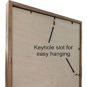 Personalized Framed Wooden Family Name Sign (6" x 18", Weathered Grey Frame, White Background)