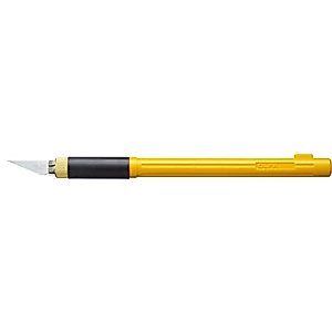 OLFA Graphic Art Knife Set (AK-4) - Precision Hobby Craft Knife Kit (1 Knife & 4 Blades) w/ Cushioned Grip, Replacement Blades: OLFA KB, KB4-F/5, KB4-NS/3, KB4-R/5, KB4-S/5, KB4-WS/3 Art Blades